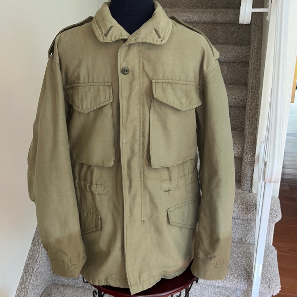 Vintage M-65 Military Field Jacket/Coat. Prewash With… - Gem